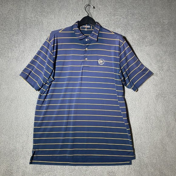 Peter Millar | Shirts | Peter Millar Mens L Golf Polo Raptor Research ...